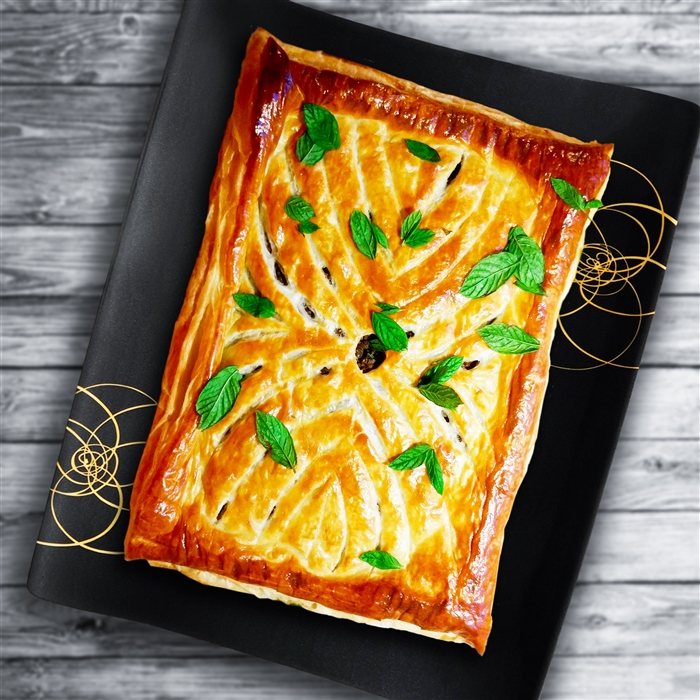 Pithivier with wild mushrooms and orange sauce | Recipe by ...