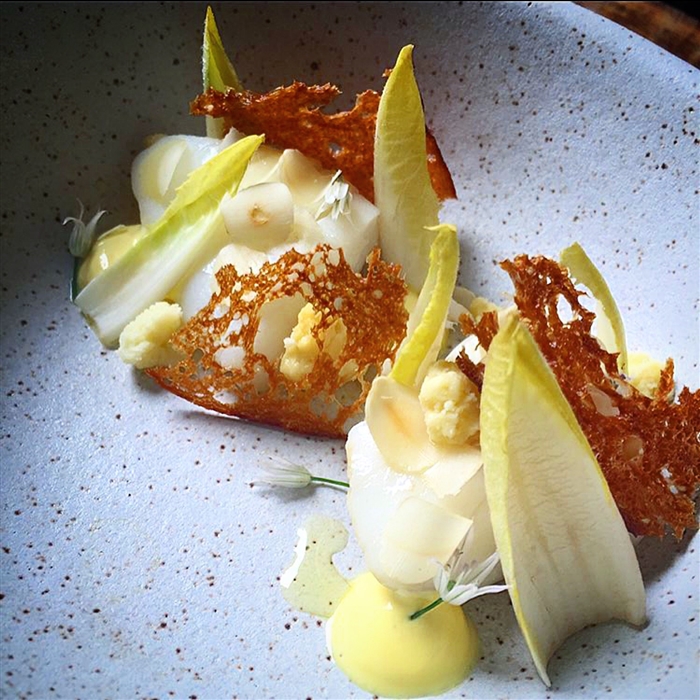 Poached cod with saffron cream | Recipe by DjSpinelli | cookniche