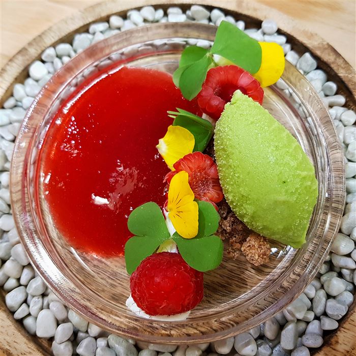 WOOD SORREL RASPBERRY OXALIS | Photo by HendricWeisswange | cookniche